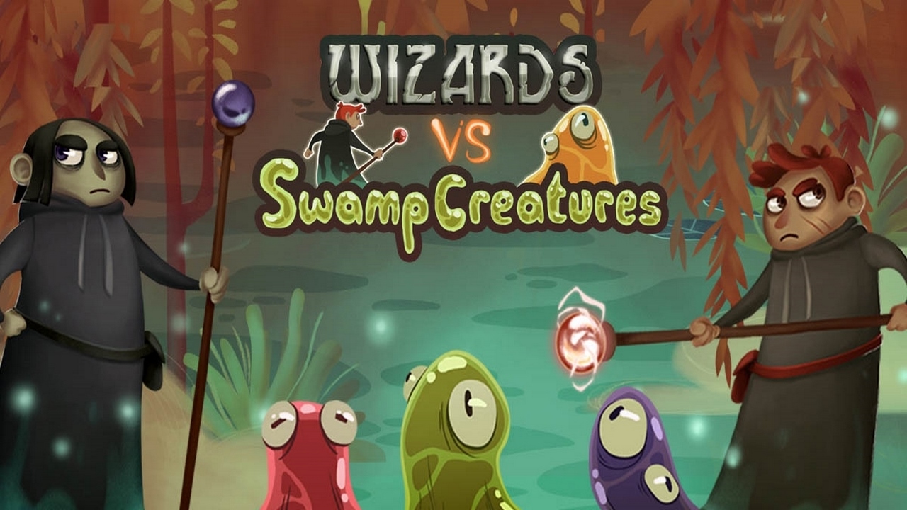 Play Wizards vs Swamp Creatures game online on Abcya4.net