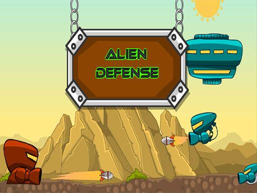 Play EG Alien Defense game online on Abcya4.net