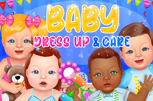 Play Baby Dress Up game online on Abcya4.net