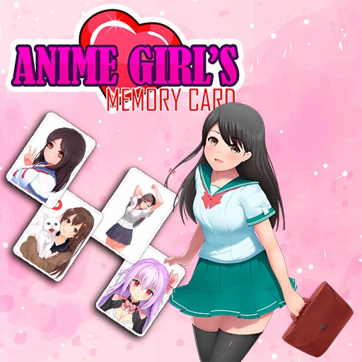Play ANIME GIRLS MEMORY CARD game online on Abcya4.net