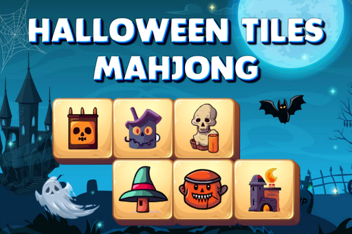 Play Halloween Tiles Mahjong game online on Abcya4.net