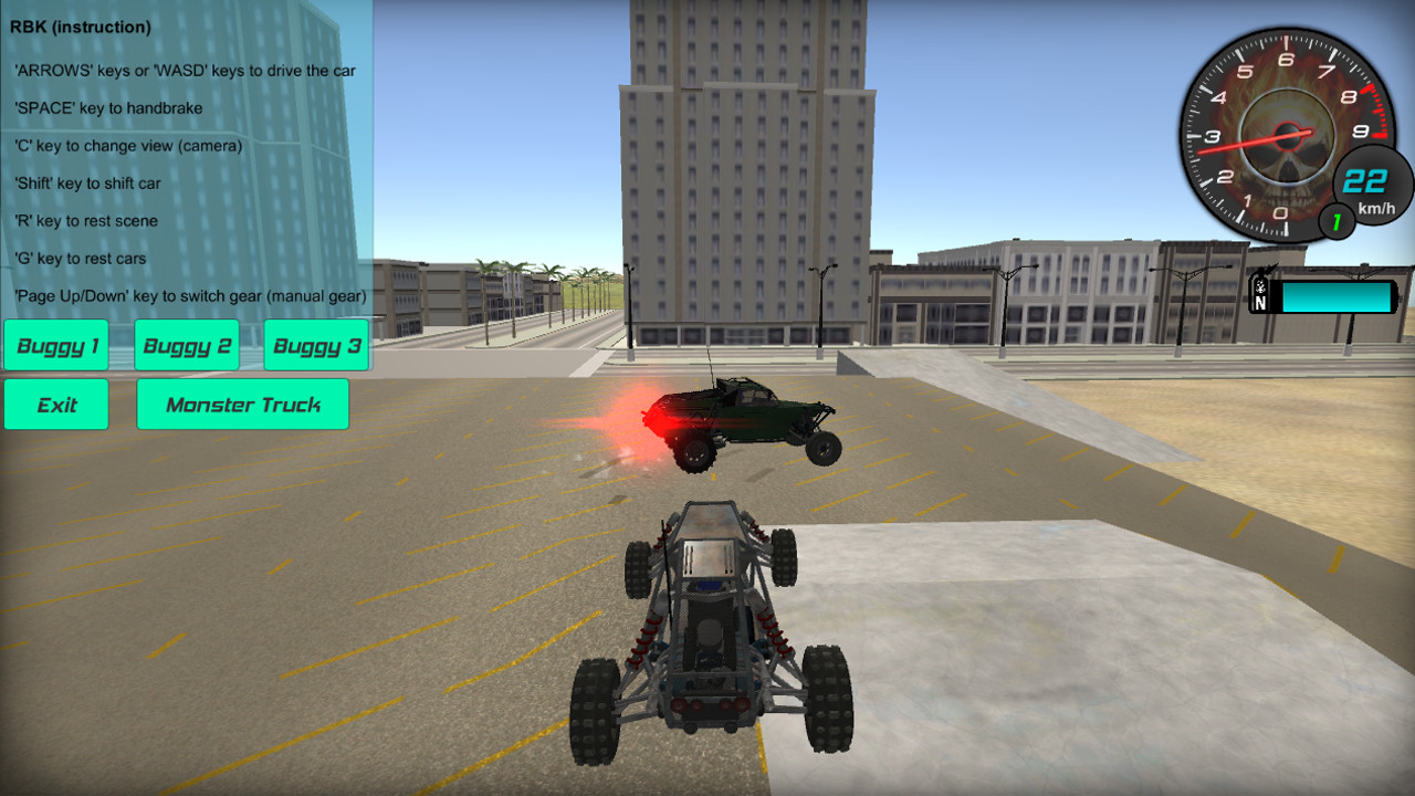 Play Realistic Buggy Driver game online on Abcya4.net