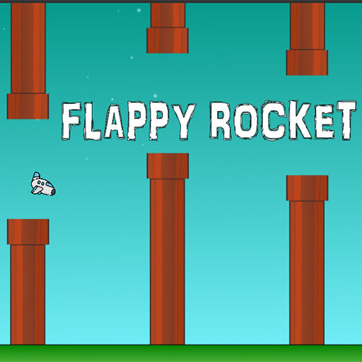 Play Flappy Rocket game online on Abcya4.net