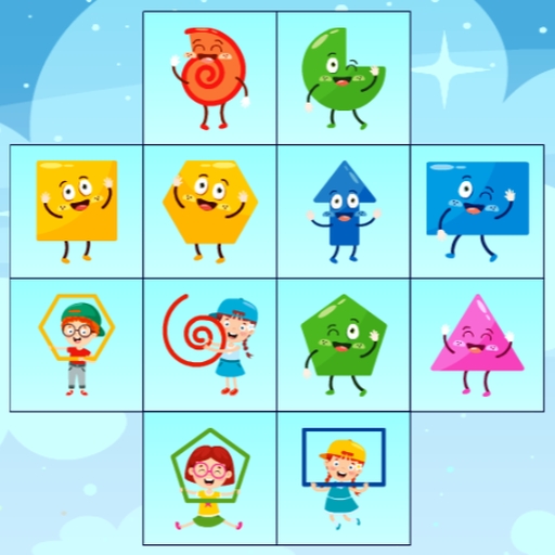 Play Match The Shapes game online on Abcya4.net