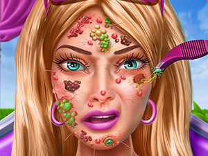 Play Ellie Skin Doctor game online on Abcya4.net