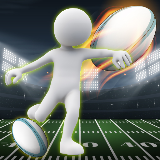Play Stickman Rugby Run And Kick game online on Abcya4.net