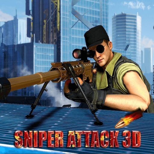 Play Sniper D Gun Shooter game online on Abcya4.net