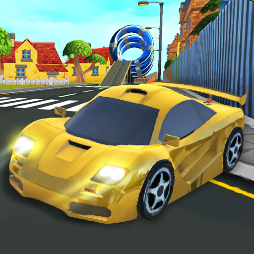 Play Cartoon Stunt Car game online on Abcya4.net