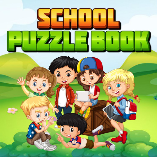 Play School Puzzle Book game online on Abcya4.net