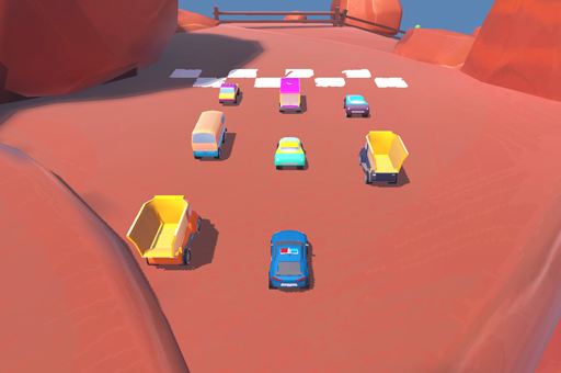 Play Dirt Race Lap game online on Abcya4.net