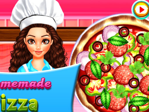 Play Homemade Pizza Cooking game online on Abcya4.net