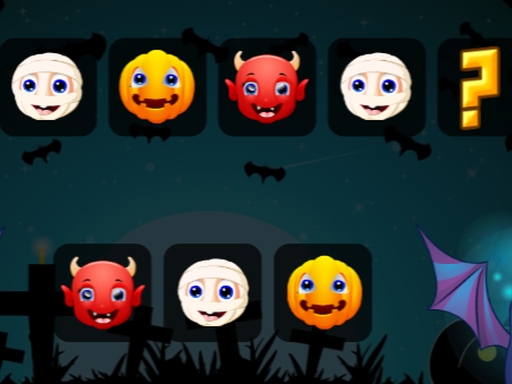 Play Halloween Patterns game online on Abcya4.net