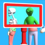 Find Alien 3D - Spot the alien amid human!