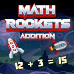 Math Rockets Addition - Solve the math imprinted on rockets!
