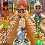 Play Train Surfers game online on Abcya4.net
